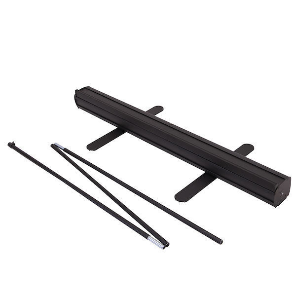 Motistore. ESTRUCTURA ROLL UP NEGRO 81 x 212 x 38 CM